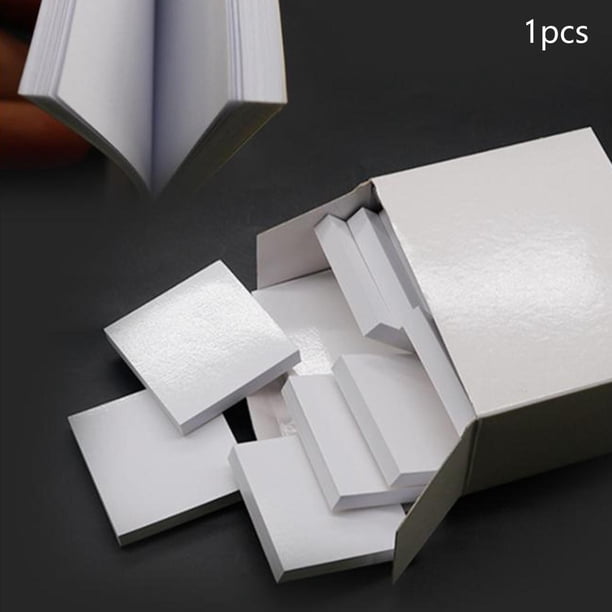 50 Pieces Mixing Pads Poly Coated Waterproof Multi Purpose Mixed Paper ...