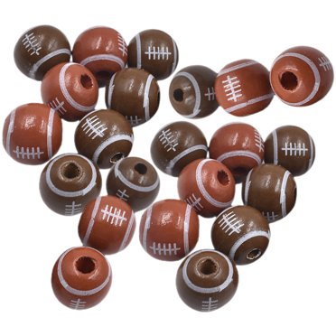S&S Worldwide Plastic Brown Football Beads, Pack of 600 - Walmart.com