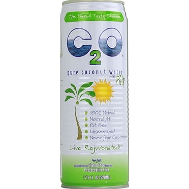 Azul Coconut Water With Pulp, Natural Hydrating Coconut Elixir, (24x16 ...