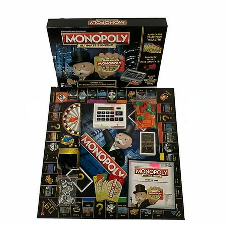 Monopoly Board Game Card Game Chess Match Bank Credit Card Machine ...