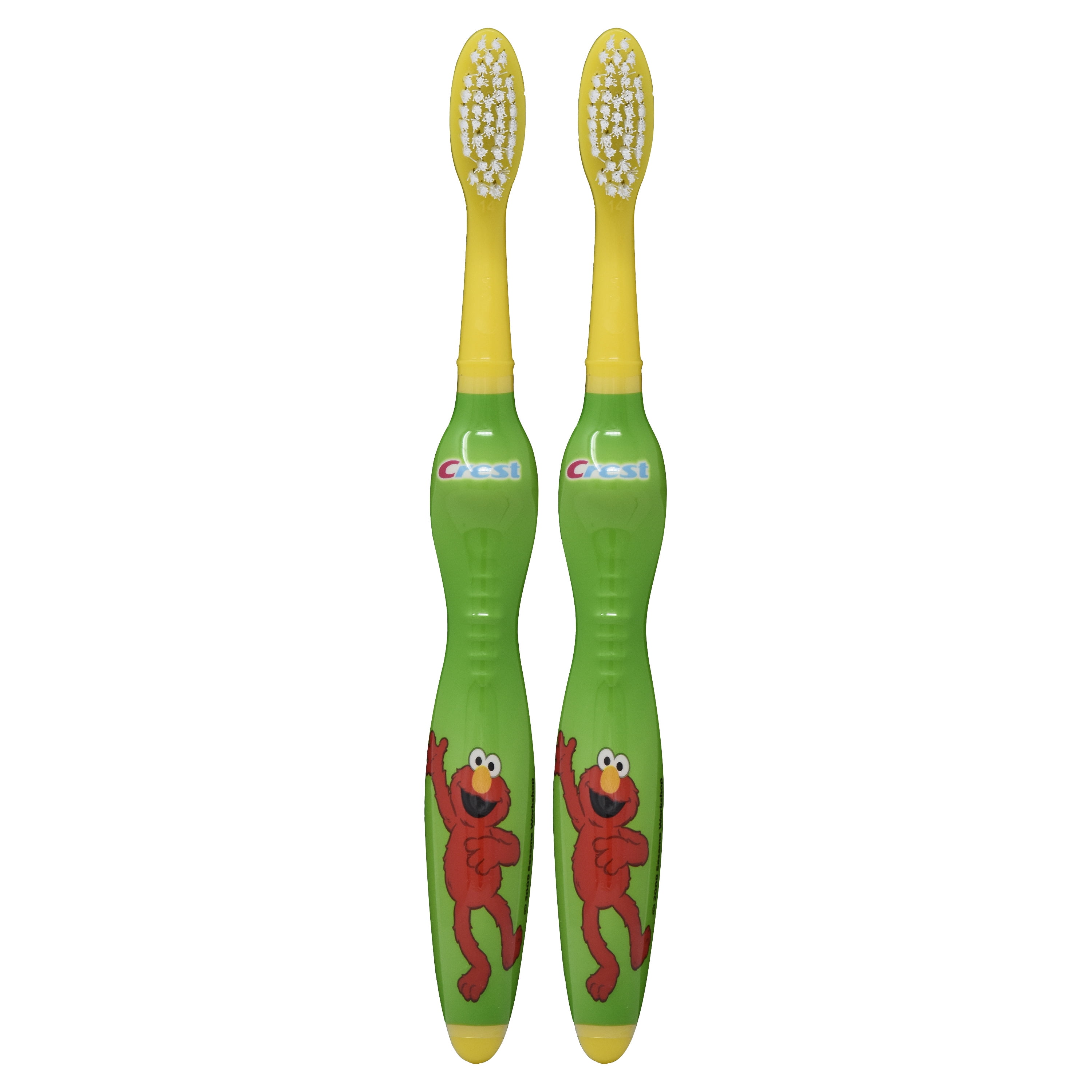 Crest Kids Soft Toothbrush Featuring Sesame Street for Ages 2+, 2 Pack Crest Kids Soft Toothbrush Featuring Sesame Street for Ages 2+, 2 Pack