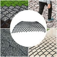 2" Thick Geo Grid Mesh for Gravel Walkways Driveway HDPE 160 sq ft ...