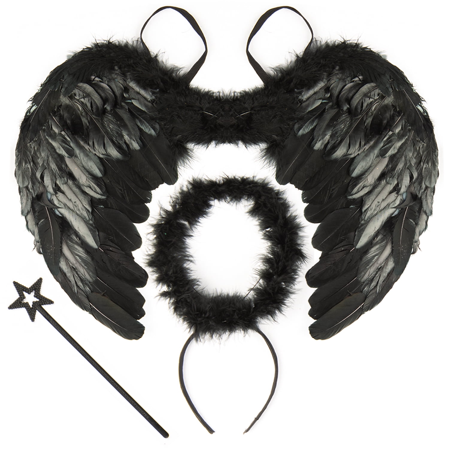 Black And White Angel Halo