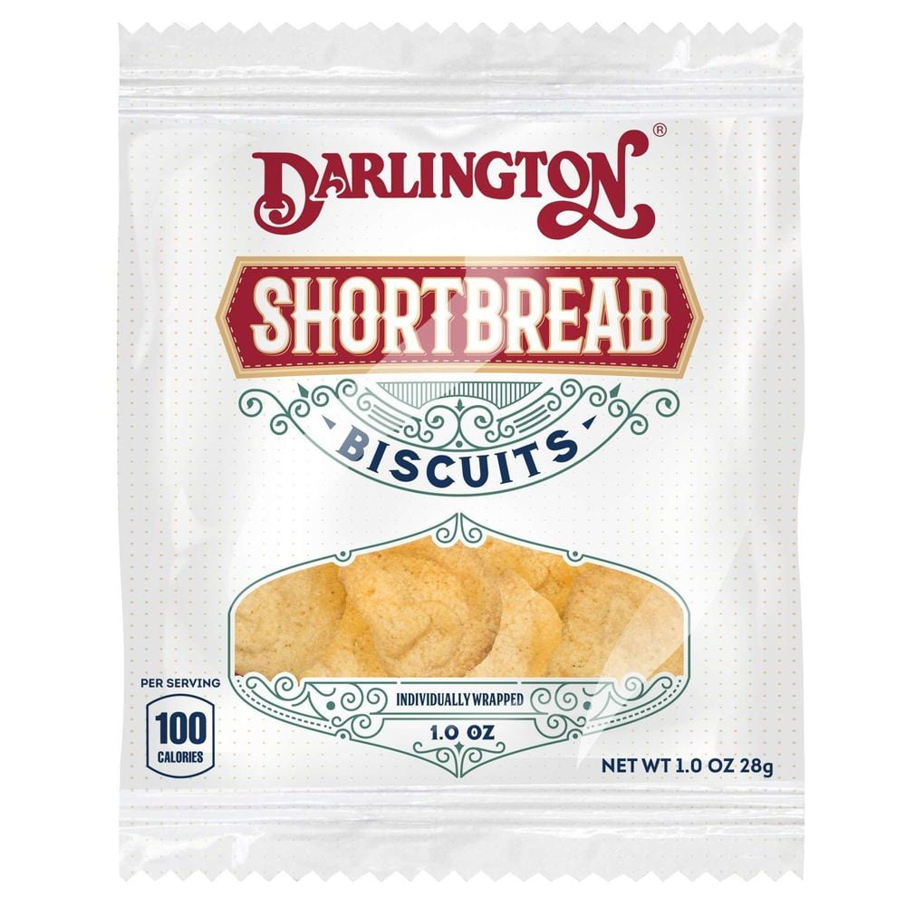 Darlington Individually Wrapped Shortbread Biscuit Bites, 1 Ounce ...