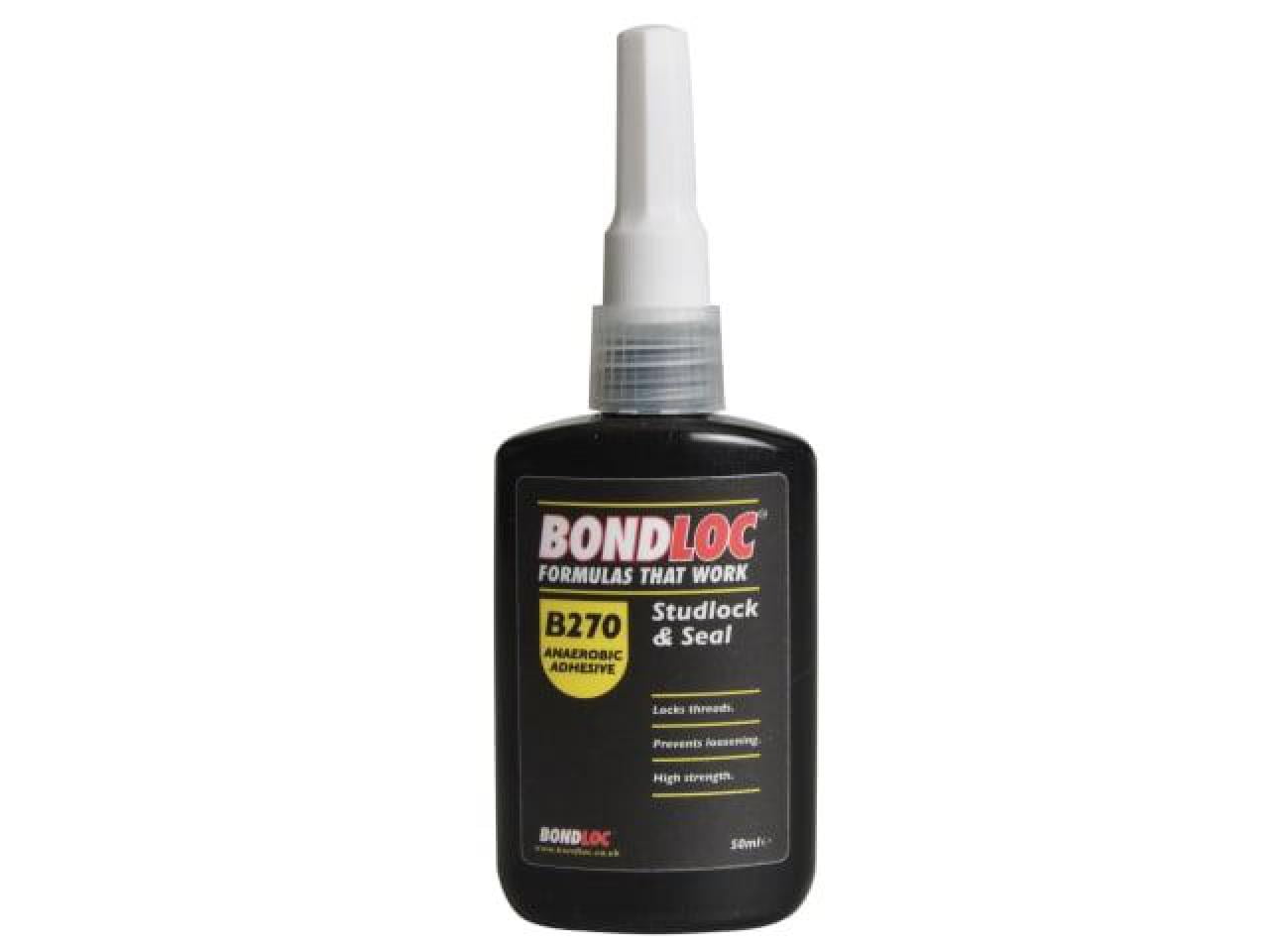 Bondloc - B270 Studlock High Strength Threadlocker 50ml - Walmart.com
