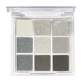 Naxoaeo Clearance Black Grey Smokey Eyeshadow Palette 9 Colors Cool ...