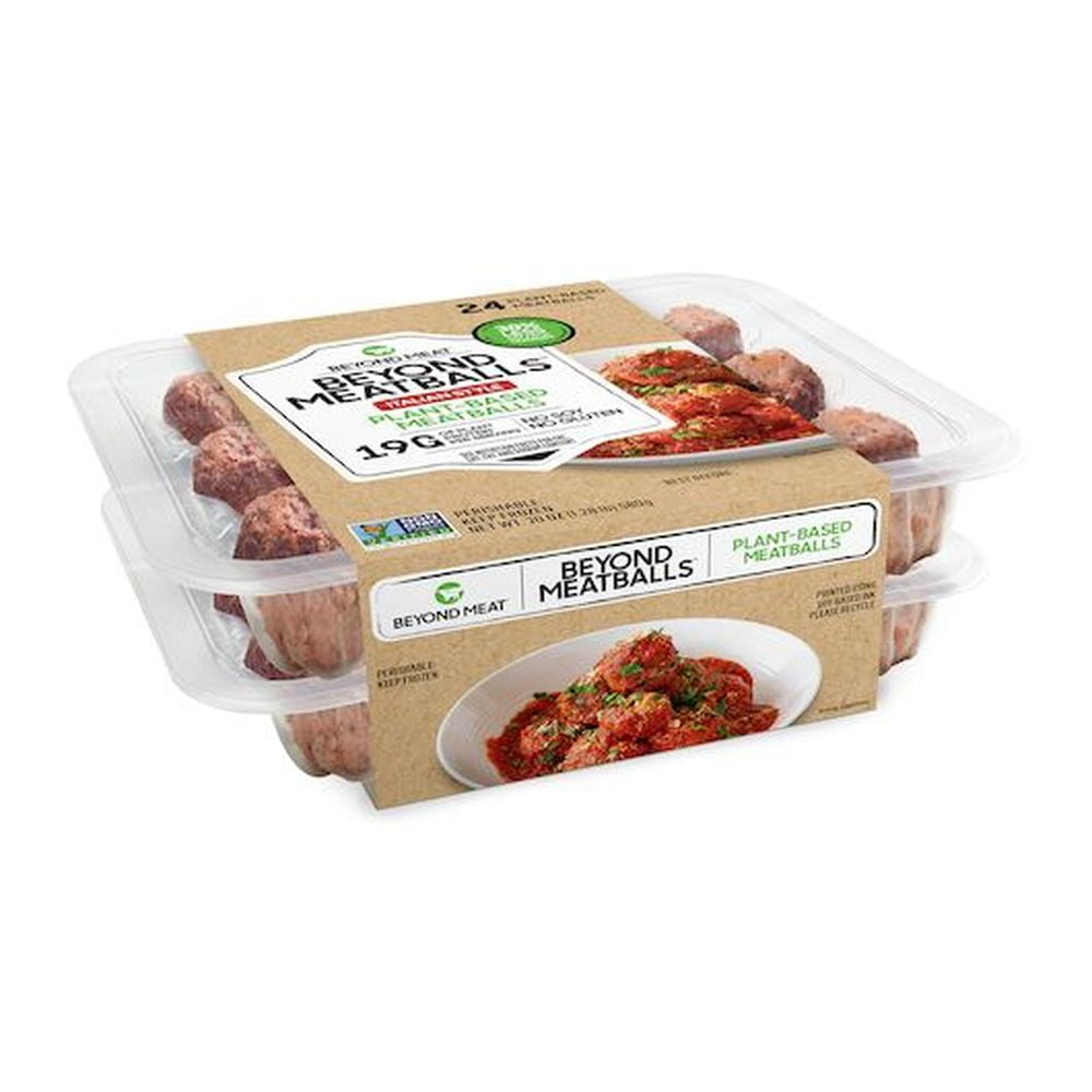 Beyond Meat Ready To Cook Plant Based Meatballs 20 Ounce 16 Per