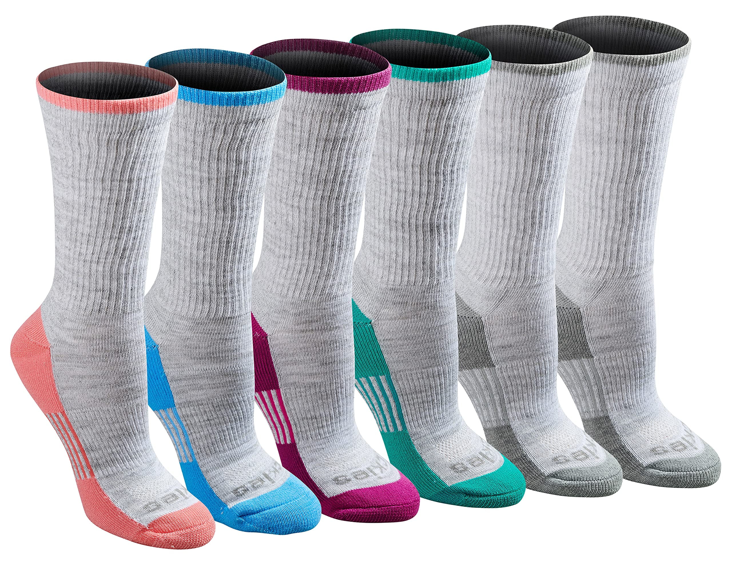 Dickies womens Dri-tech Moisture Control Crew Socks Multipack I61004 ...