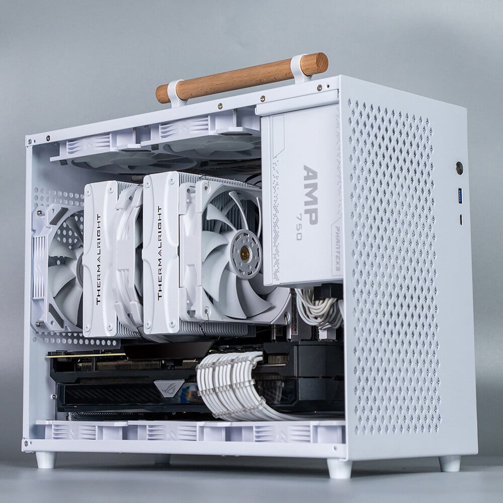 Portable Computer Case Cold Rolled Shell PC Gaming Case Desktop PC Case ...