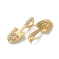 10 pc Rack Plating Brass Cubic Zirconia Pendants Lead Free & Cadmium ...