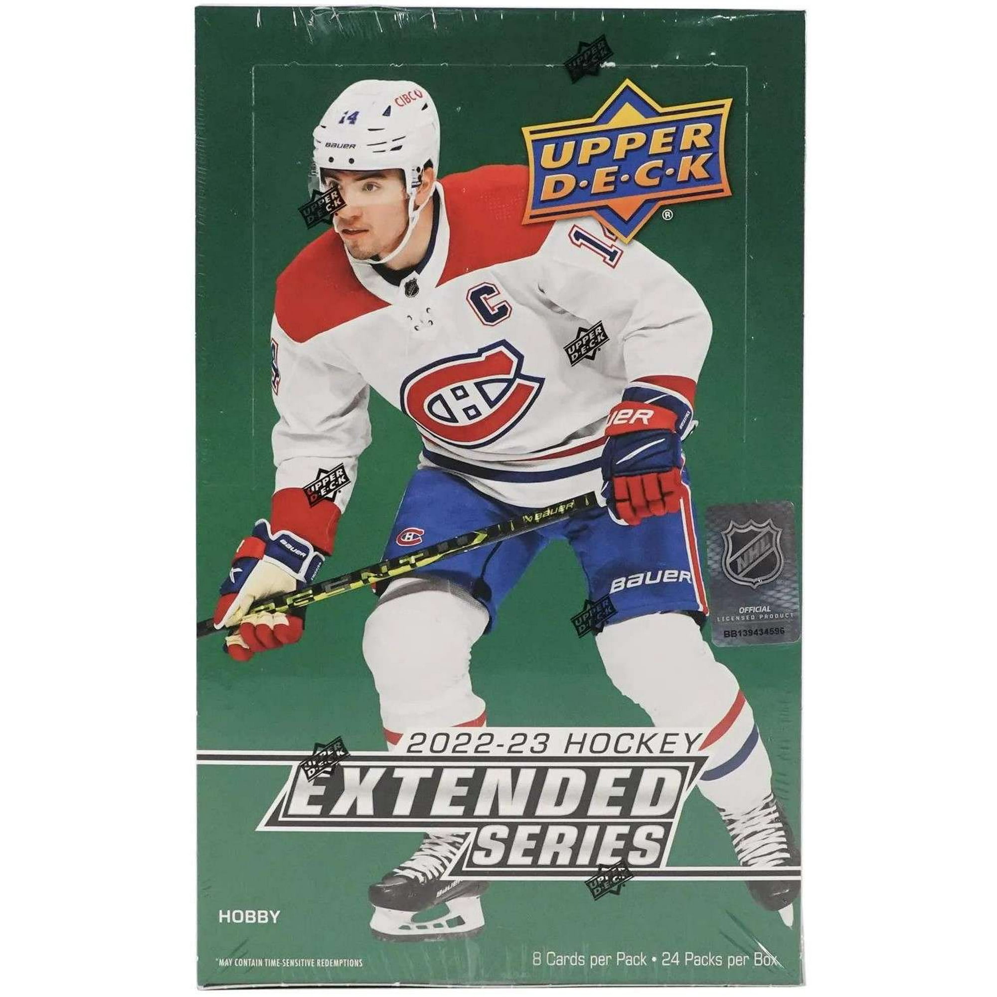 Click here for 2022/23 Upper Deck Extended Series Hockey Hobby Bo... prices