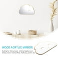 Raindrops Cloud Mirror Wall Hanging Makeup Mirror for Kids Nursery ...