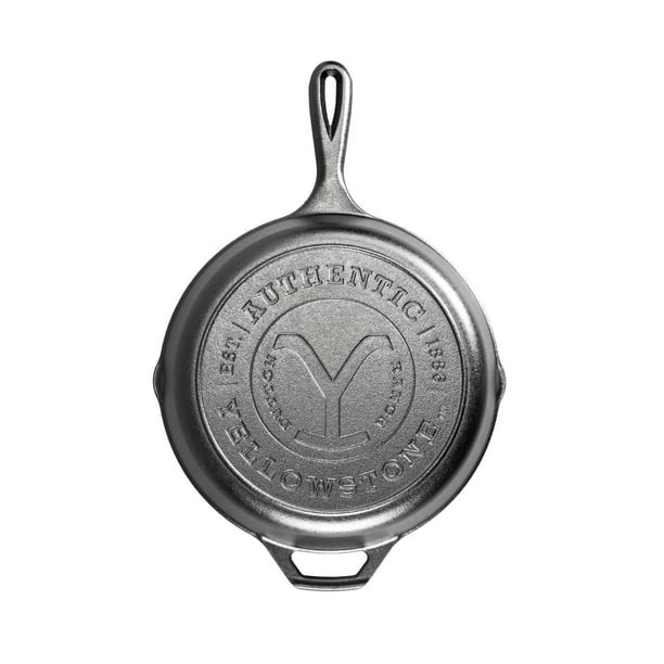 Lodge Yellowstone™ 10.25 Inch Cast Iron Authentic Y Skillet ...