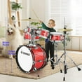 Donner Mini Drum Sets for Kids 5-Piece 14 Inch Drums Toys 5 Drum 2 ...