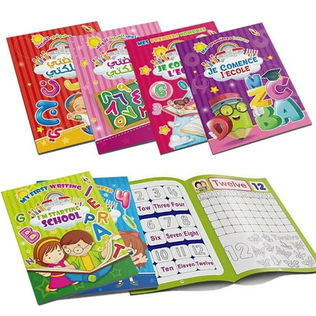 of Children's Numbers and Alphabet Learning Math & ABC Students ...