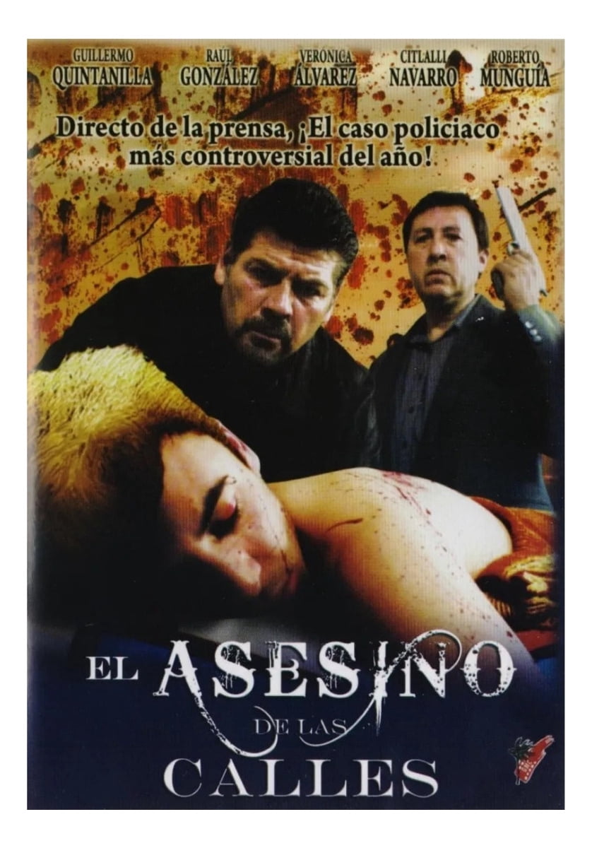 El Asesino De Las Calles Guillermo Quintanilla Pelicula Dvd | Walmart ...