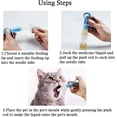 1Pc Blue Pet Medicine Feeder Liquid Oral Syringe Milk Nursing Bottles ...