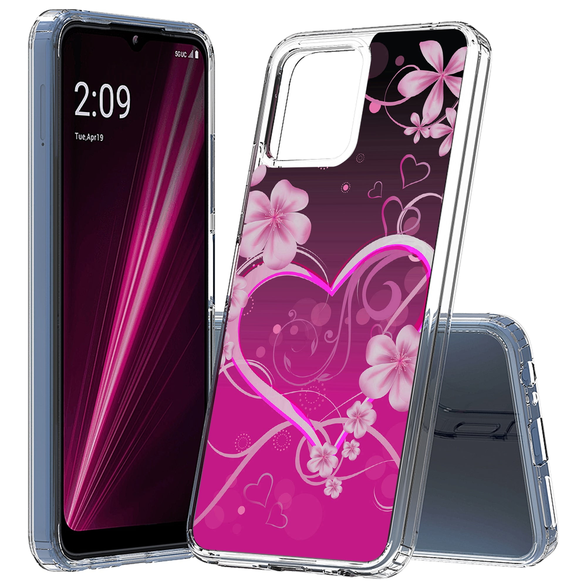 AquaFlex Designed For T-Mobile REVVL 6 5G Case Transparent Clear ...