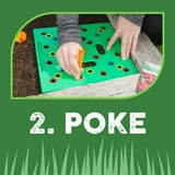 Seeding Square, Gardening Seed Spacer Template, Color-Coded Tool for ...