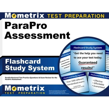 ParaPro Assessment Study Guide : Paraprofessional Study Guide and ...