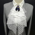 Elegant Lace Detachable Collar Victorian Neck Ruff Multilayered ...