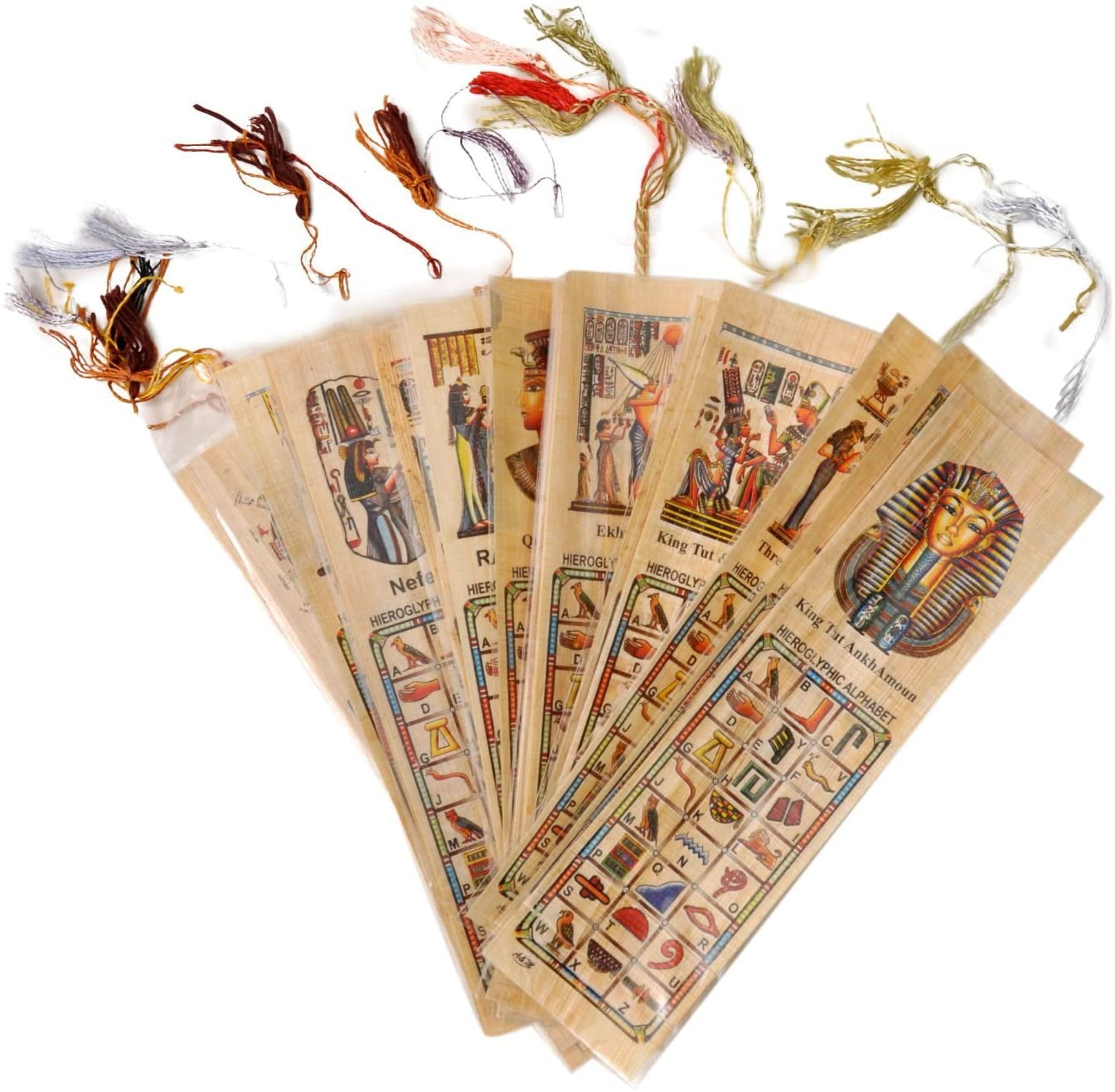 Lot of 10 Large Egyptian Papyrus Book Marks Wholesale Lot Egypt ...