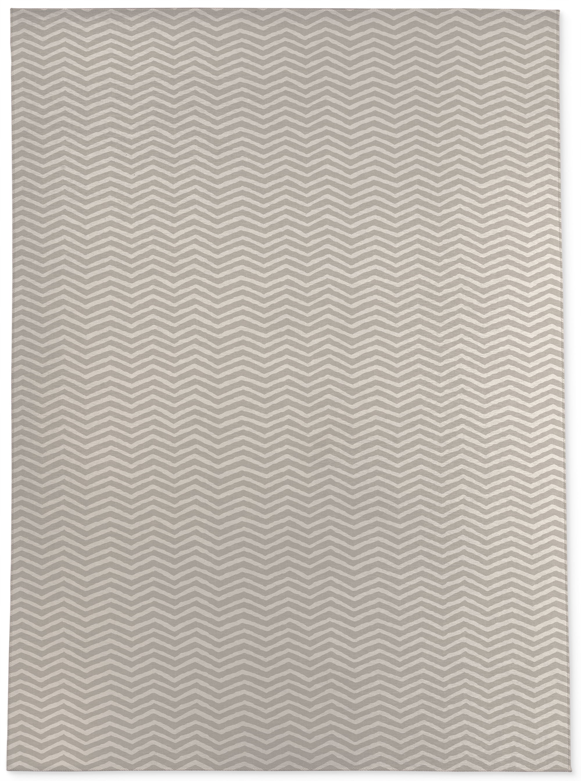 BULA ZIG FLOWER BORDER TAUPE Office Mat By Kavka Designs - Walmart.com