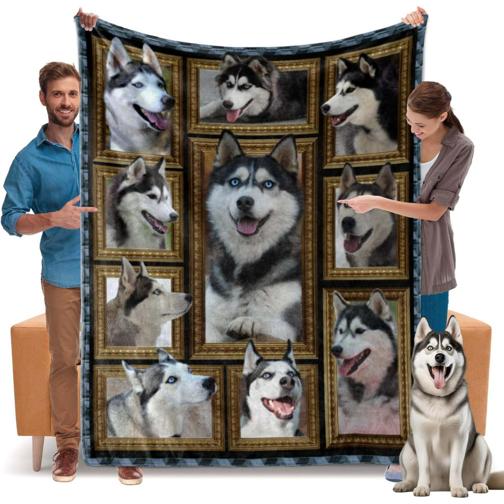 Click here for Zhitrades Siberian Husky Blanket Siberian Husky Gi... prices