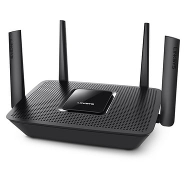 Linksys Max Stream AC4000 Tri Band Technology WiFi Router, Black ...