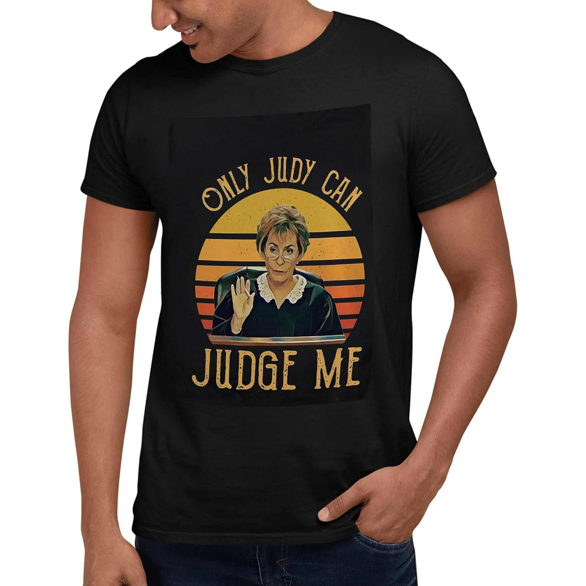Click here for Haiker Only Judy Can Judge Me Retro T-Shirt Black prices
