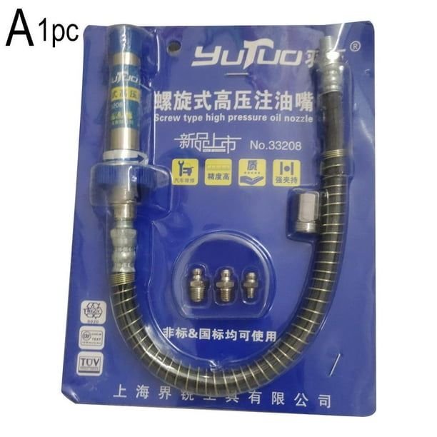 High Pressure Grease Gun Coupler, Lube Pro Plus High Pressure Grease ...