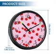 BZSMCE Voice Activated LED Night 12in Clock 12in Clock with Simple ...
