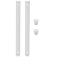 SOPOTUTU Furniture Guide Slides Draw Rail Replacements Plastic White 1 ...