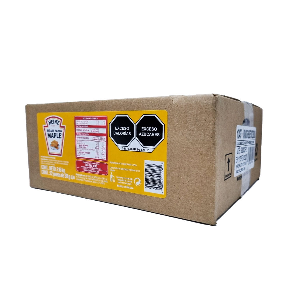 Miel De Maple Heinz Individuales 72 Piezas Caja Jarabe Heinz Maple ...