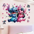 Stitch Wall Stickers Cartoon Wall Decals DIY Peel and Stick Vinyl Wall ...
