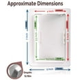 Morvat 4x6 Access Panel with Door for Drywall & Ceiling - Walmart.com