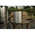 GasOne 30Qt Aluminum Stock Pot, Strainer Basket and Lid, Deep Fryer Pot ...