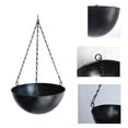 7829 Hanging Baskets Garden Flower Containers Pots Large Capacity With ...
