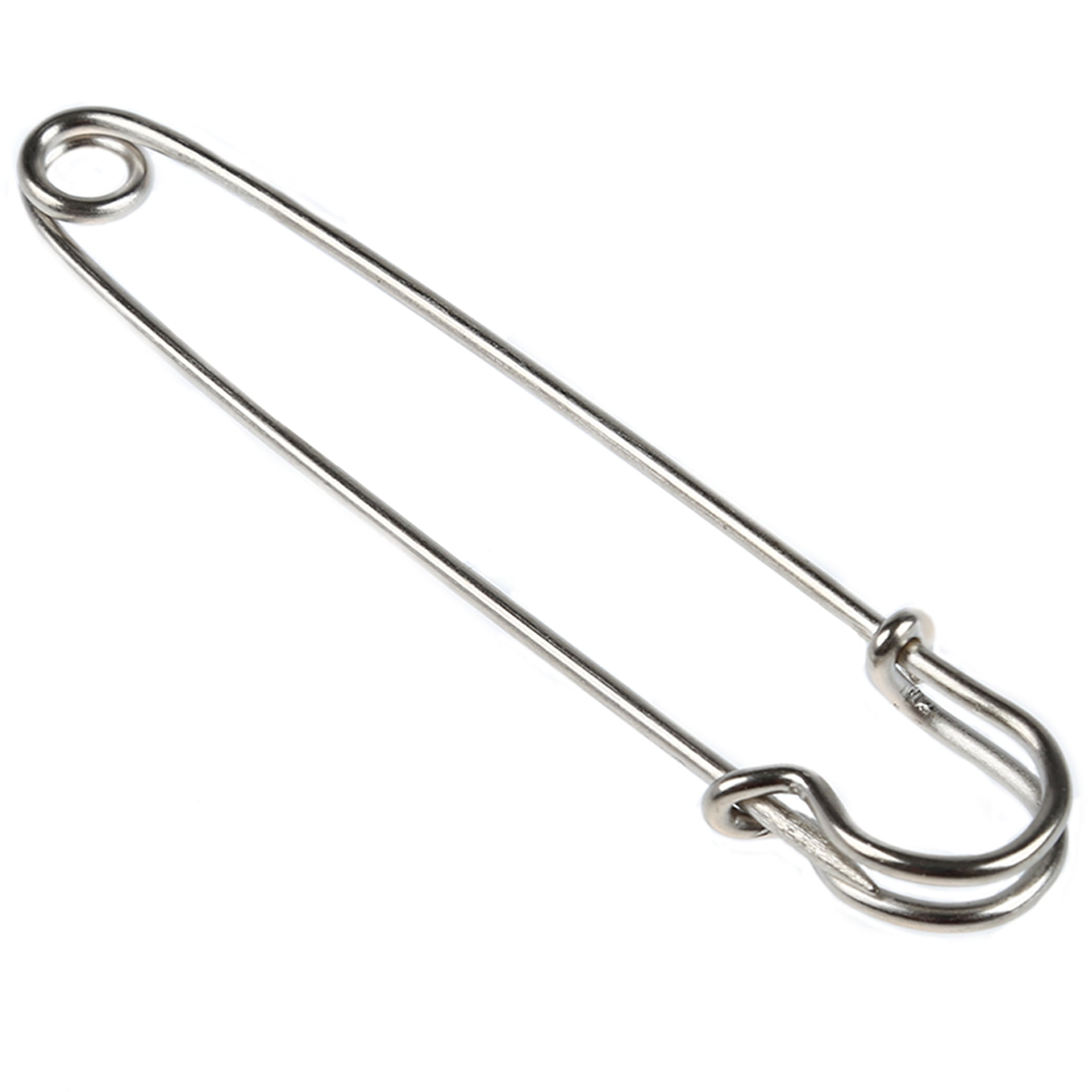 Click here for Unbranded 20 Pcs 4 Inch Large Metal Safety Pin-Big... prices