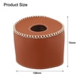 CaraMart For Durable Leather Gas Canister Cover: Retro Design Safe ...