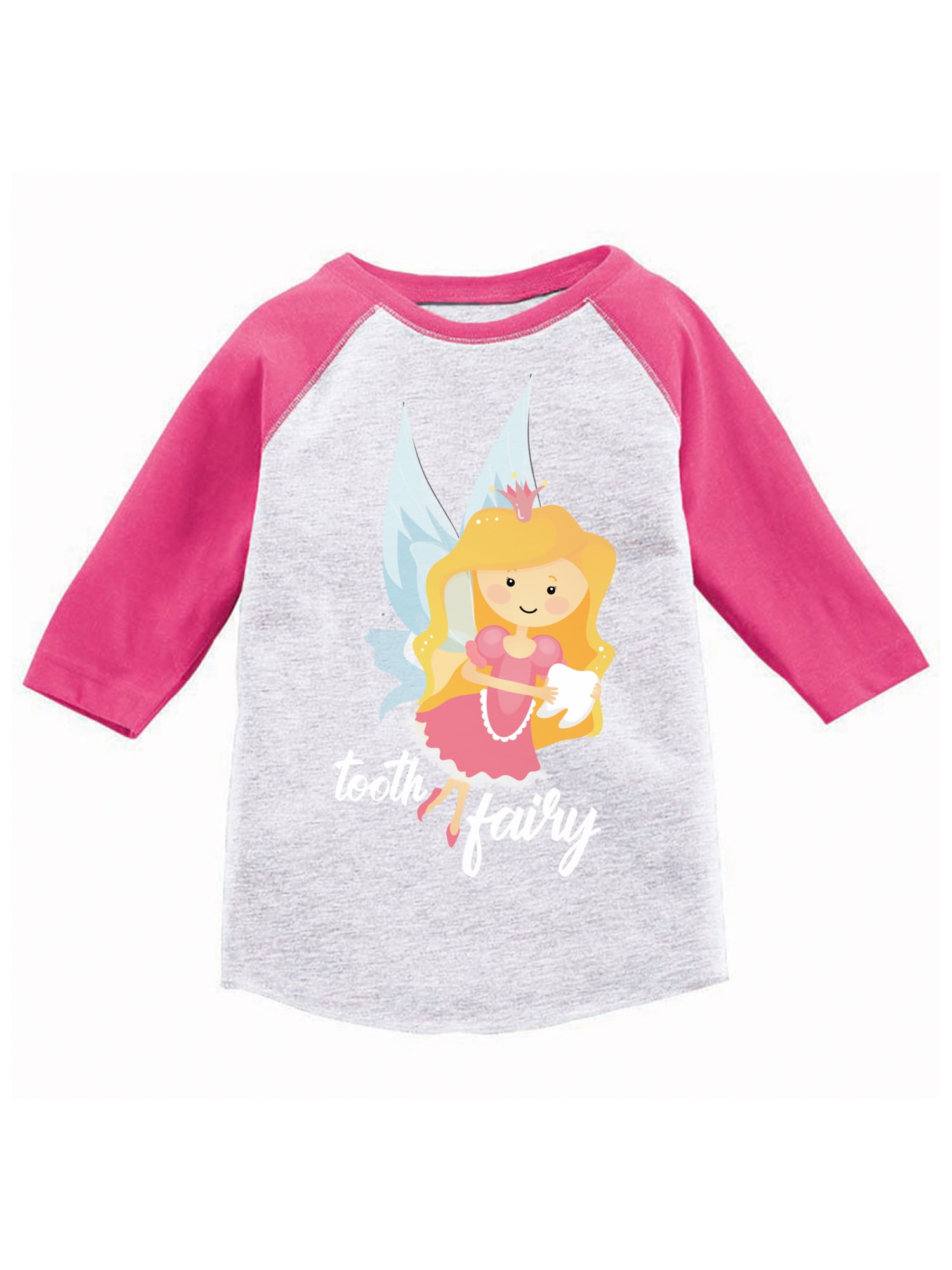 Awkward Styles Tooth Fairy Raglan for Toddler Cute Tooth Fairy Gifts ...