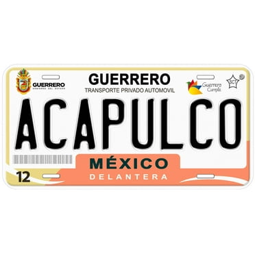 Playa del Carmen Quintana Roo Mexico Novelty Car License Plate ...