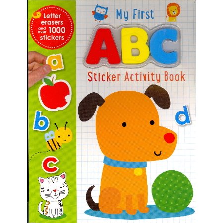 My First ABC Sticker Activity Book (ABC Eraser Included) | Walmart Canada