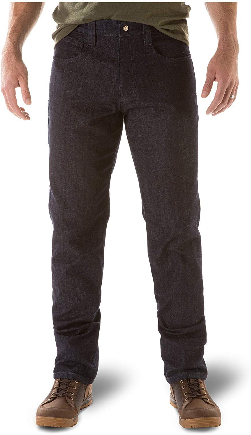 5.11 Tactical Men's Defender-Flex Slim Work Jeans, Patch Pockets ...