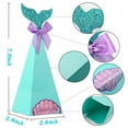 20 Pcs Mermaid Gift Boxes, Gift Wedding Party Candy Sweet Treat Bags ...