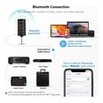 Wireless Microphone with Bluetooth, Professional UHF Dual Handheld ...