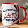 Personalized America 250th Anniversary Mug Custom Name Eagle, 1776 2026 ...