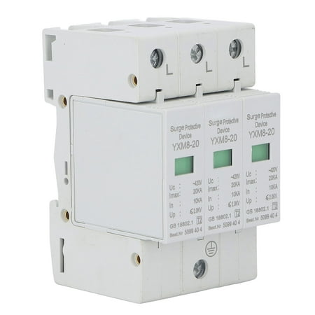 Surge Protective Device, 3 Phase Protection 420V Surge Protector PC ...