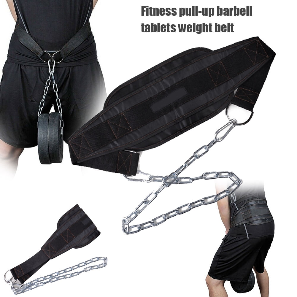Jbhelth Fitness Equipment Weight Belt Professional Gym Pull-Ups Barbell ...