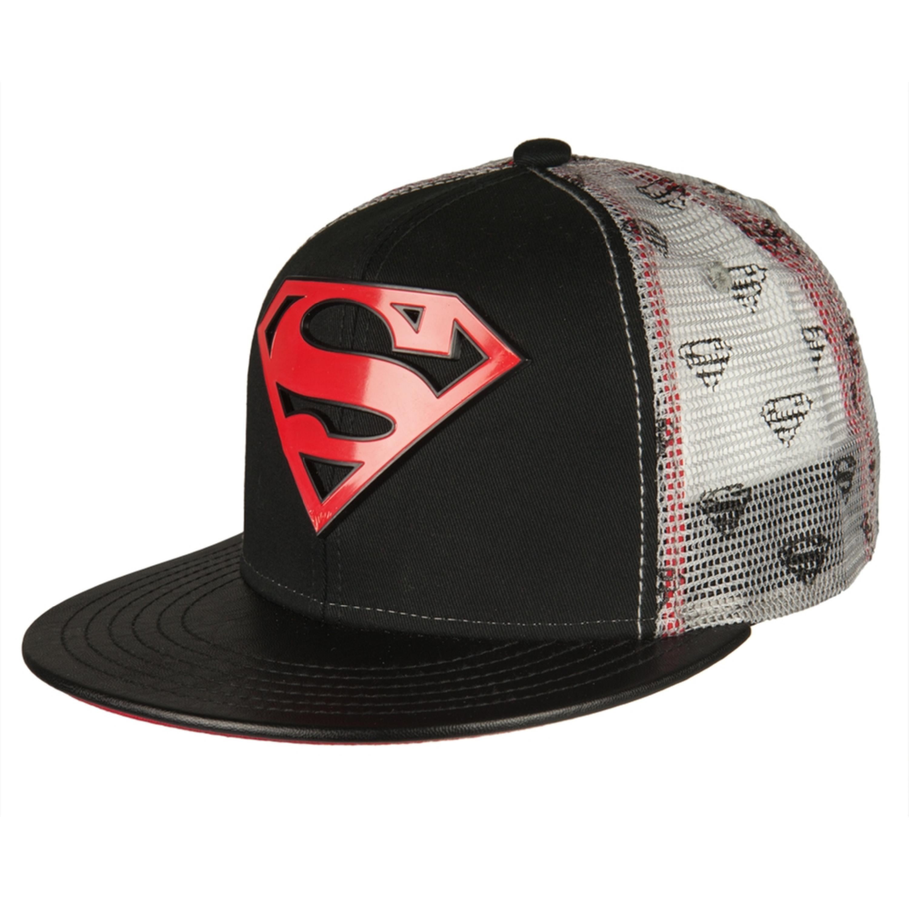 Superman - Metal Shield Snapback Cap - Walmart.com